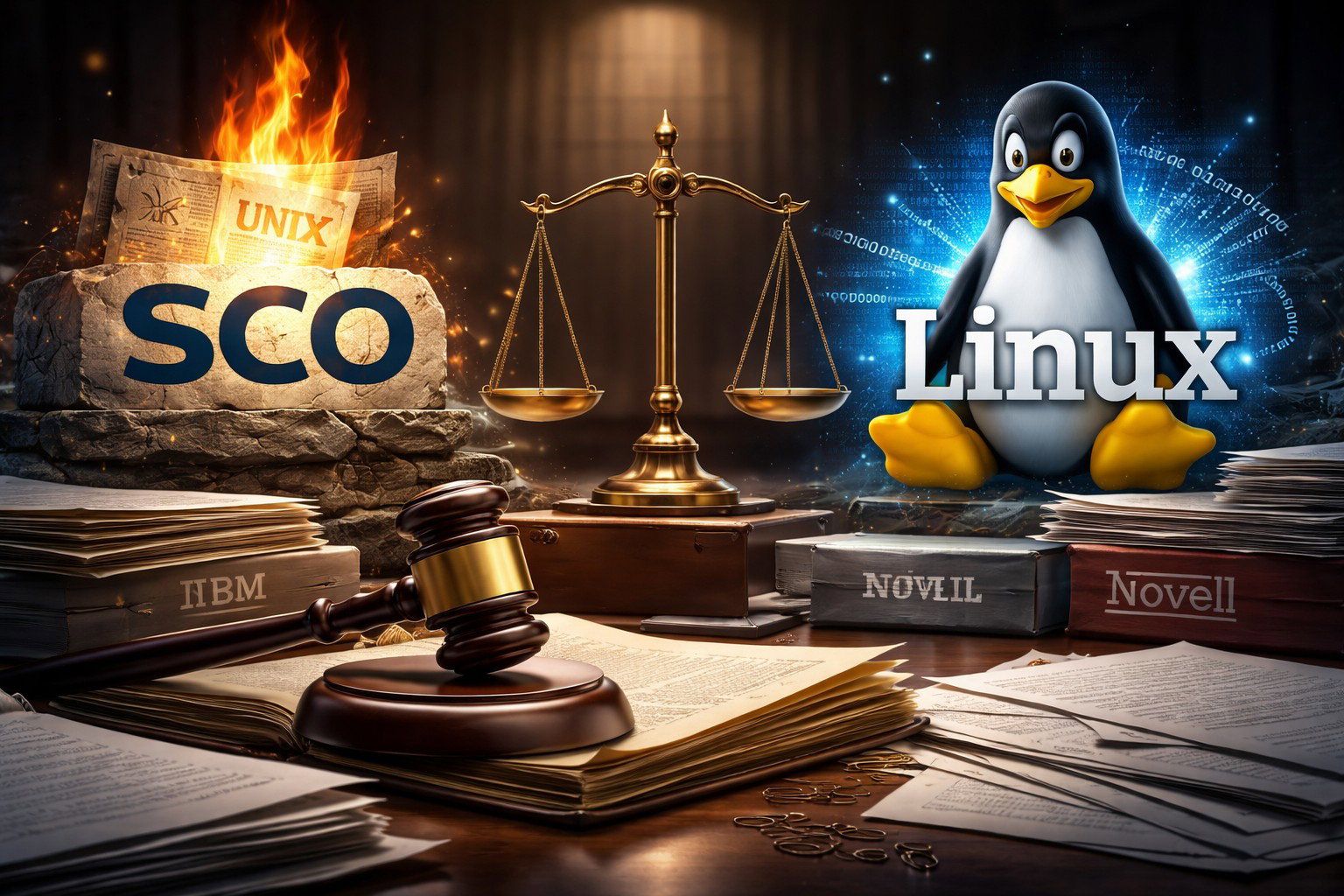 9. La 'guerra' con SCO Group: la battaglia legale che minacciò Linux ...