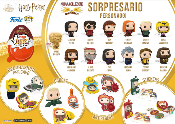 I nuovi Kinder Joy di Harry Potter sbarcano su Amazon! FAI SCORTA e ...