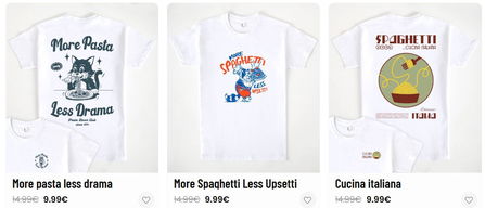 Pampling: 5 magliette a 50€ con spedizione gratis e calzini in omaggio ...