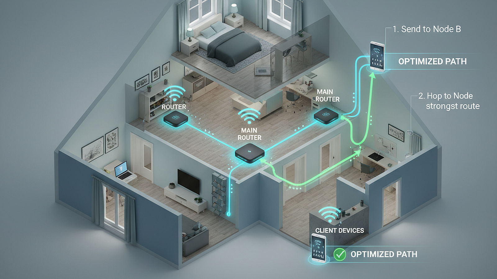 Rete Mesh: cos’è, come funziona e come realizzarla in casa e in ufficio ...