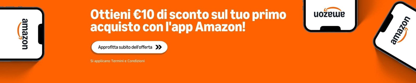 Hai un account Amazon? Ti aspettano 10€ di sconto se acquisti dall’app ...