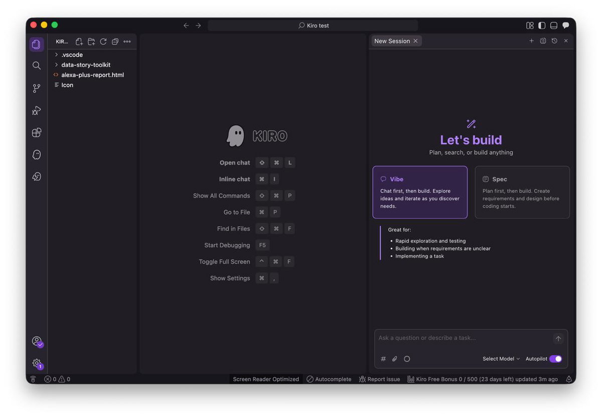 Kiro, l'IDE di nuova generazione per scrivere (anche) spec based - Tom ...